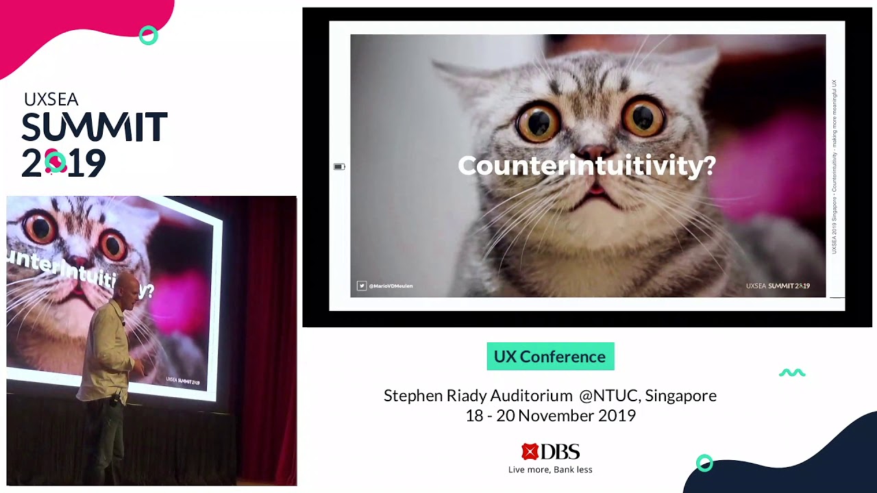 Counterintuitivity - making meaningful UX - UXSEA Summit 2019 - YouTube