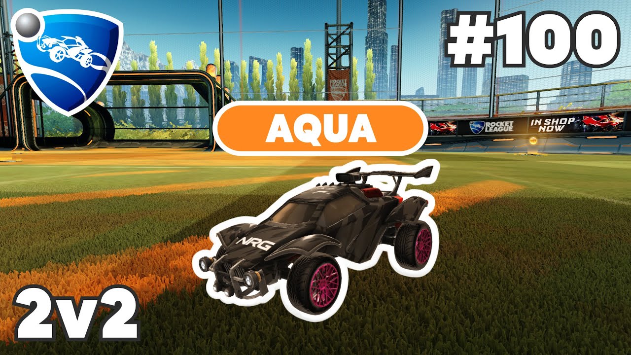 Aqua Ranked 2v2 PRO Replay #100 - Rocket League Replays - YouTube