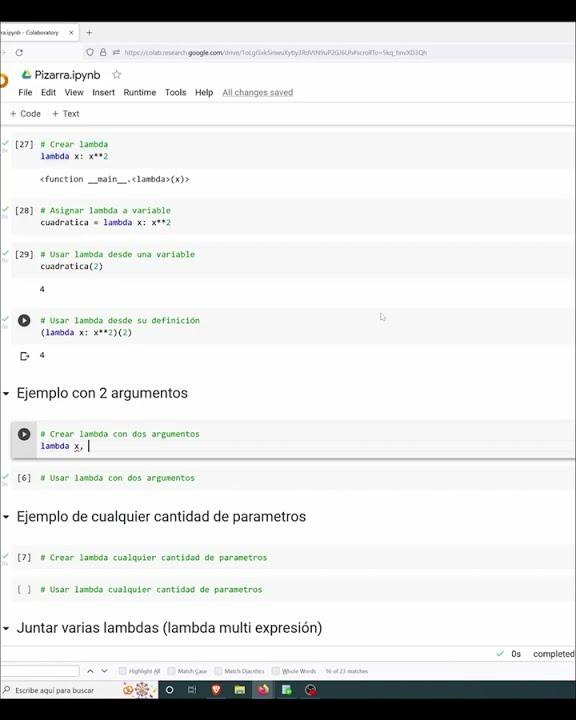 Crear una lambda con dos argumentos en Python - YouTube
