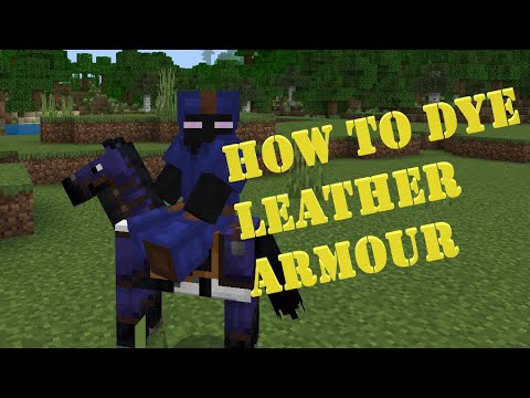(Tutorial) How to Dye Leather Armour in Minecraft 1.19! - YouTube