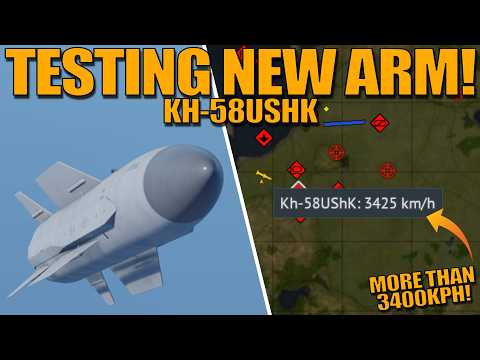 TESTING the NEW Kh-58USHK ANTI-RADIATION MISSILE! The SU-57's SEAD? - War Thunder