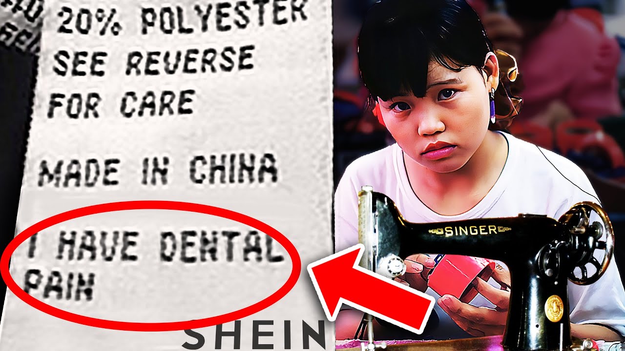 DISTURBING: Clothing tags contain cry for help - YouTube