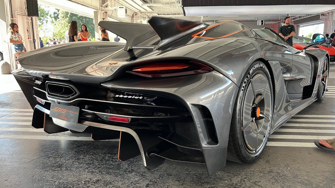 Koenigsegg Jesko Absolut at Ghost Squadron event Monterey Car Week 2022 ...