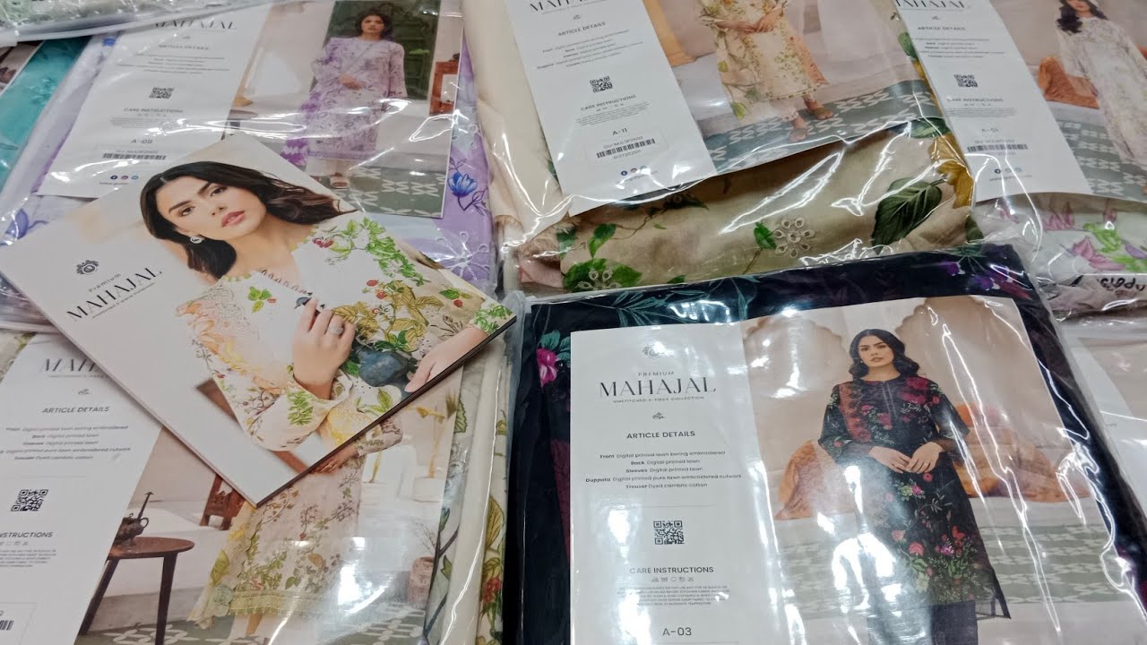 **Lawn 2025**💥Mahajal by Gull jee💞 New Arrivals💫 Gull jee New summer ...