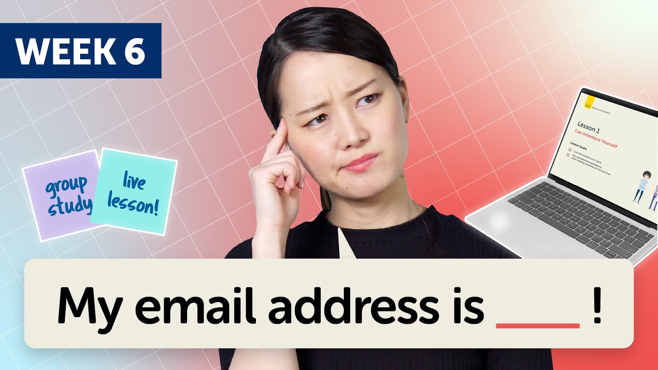Level 1 Japanese - Week 6 - Sharing Your Email Address with Confidence ...