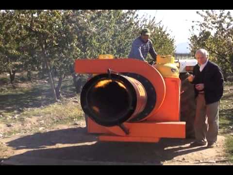 Agricultor de Naicura Inventó Máquina Para Combatir Heladas - YouTube