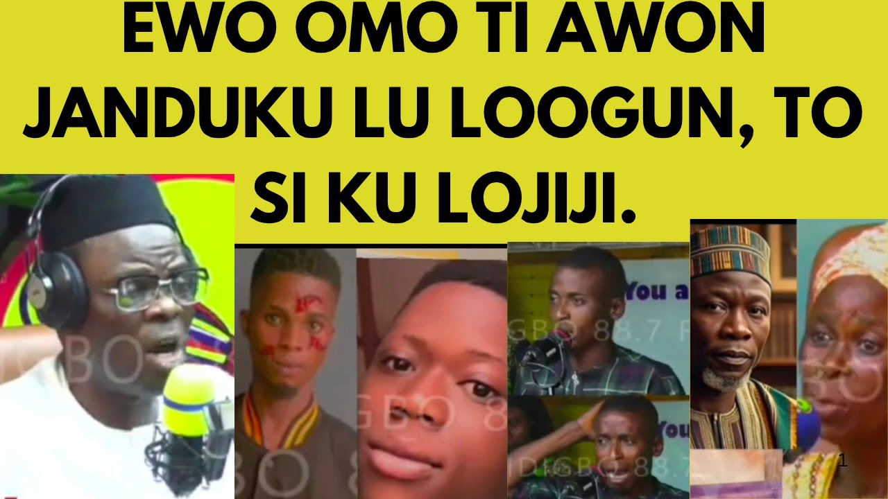 EWO OMO TI AWON JANDUKU LU LOOGUN, TO SI KU LOJIJI. - YouTube