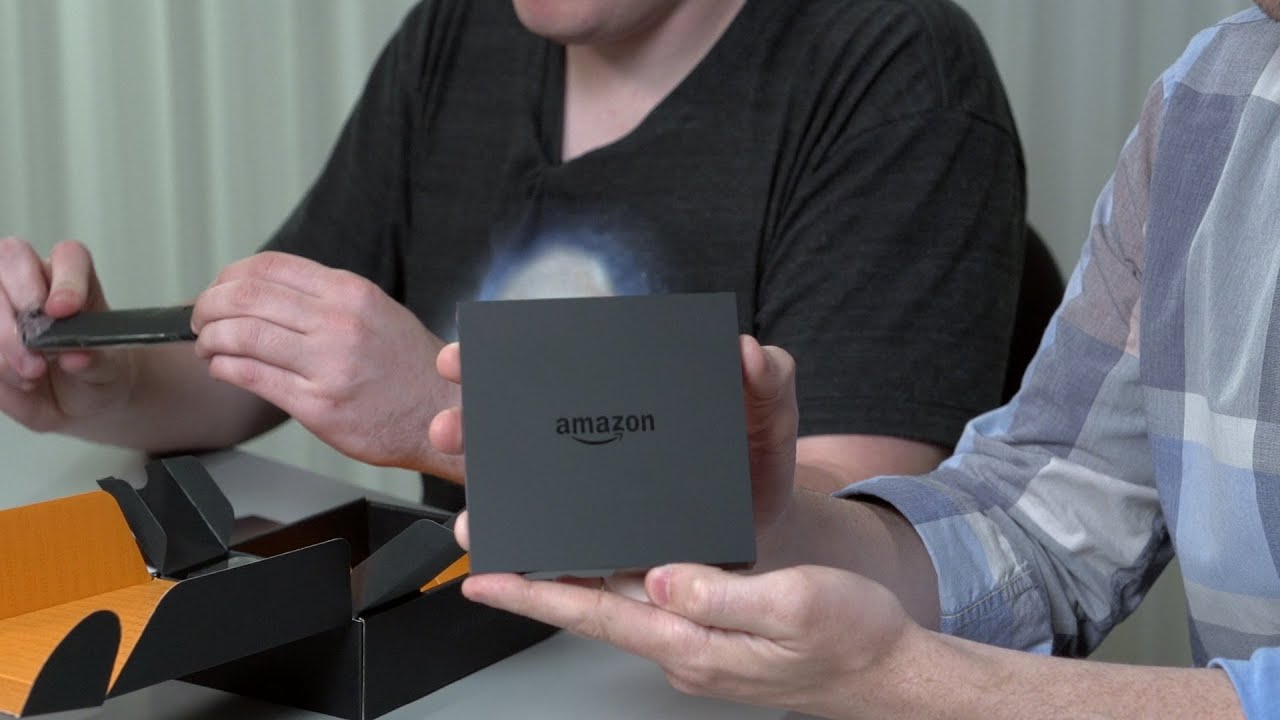 Unboxing the Amazon Fire TV and controller - YouTube