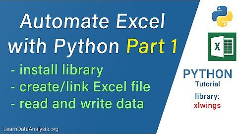 Python-xlwings - YouTube
