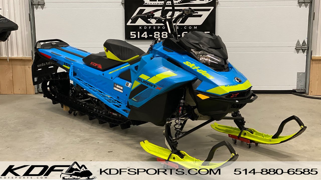 Ski Doo Summit 850 2018 154" - YouTube