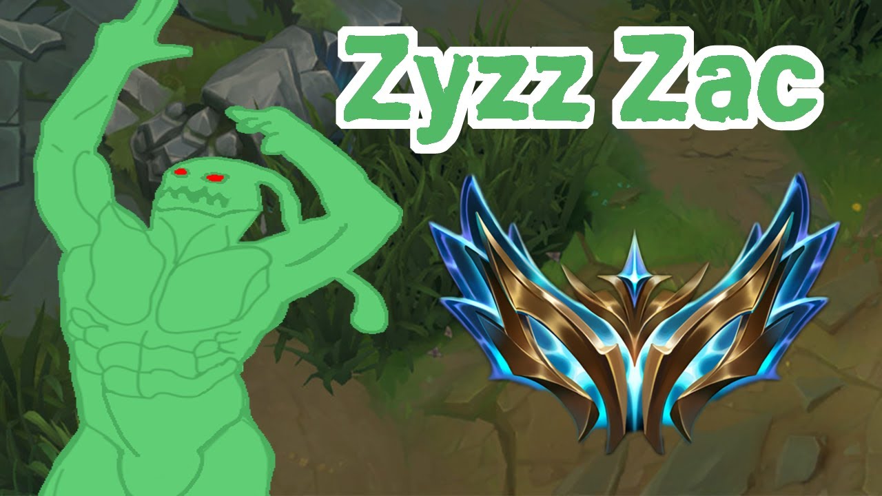 ZAC TOP IN RANKED!!! - YouTube