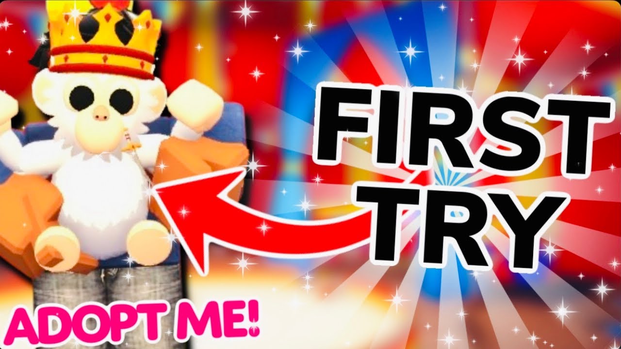 How To Get *ROYAL CAPUCHIN FIRST TRY* in Adopt Me Roblox | Adopt Me ...