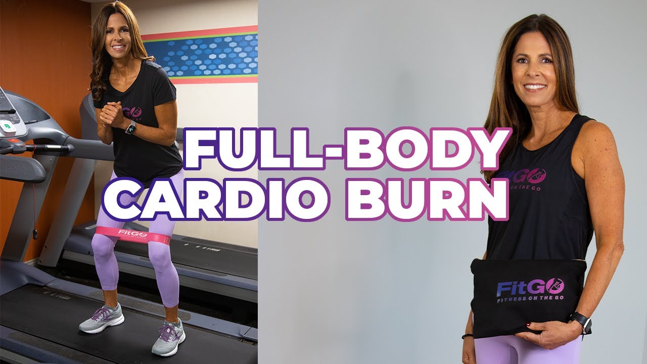 Full Body Cardio At-Home Workout | FitGO Fitness on the Go - YouTube