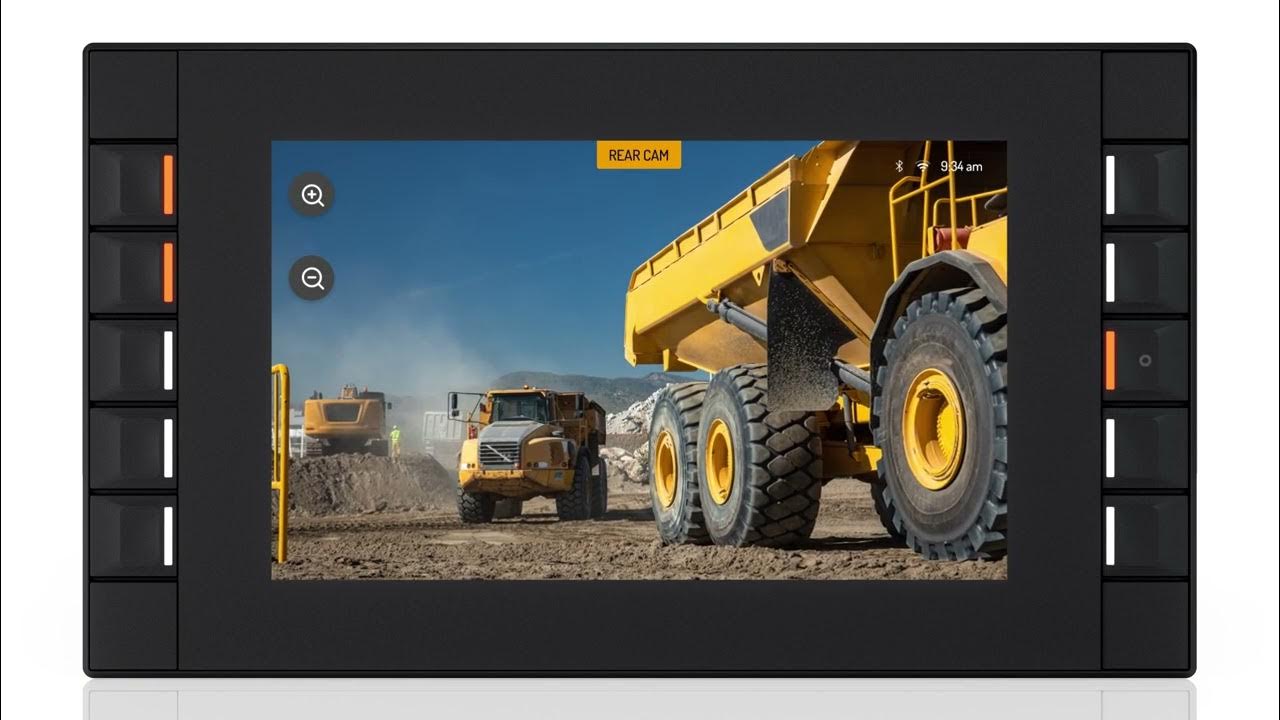 The New CCpilot V710 - 7" display computer with tactile soft keys - YouTube