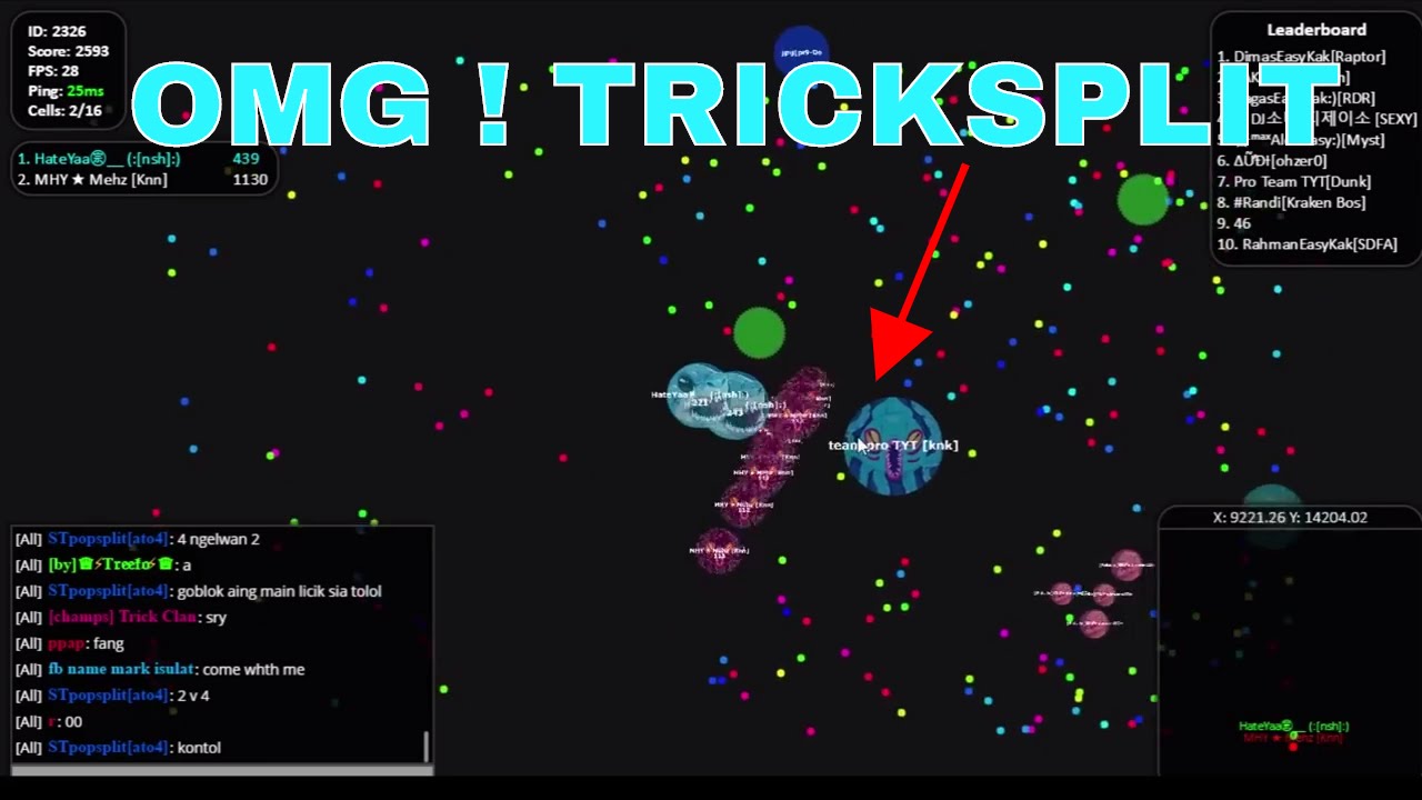 Gota.io // LEGENDARY TRICKSPLIT // WITH HATEYA AND MEHZ - YouTube