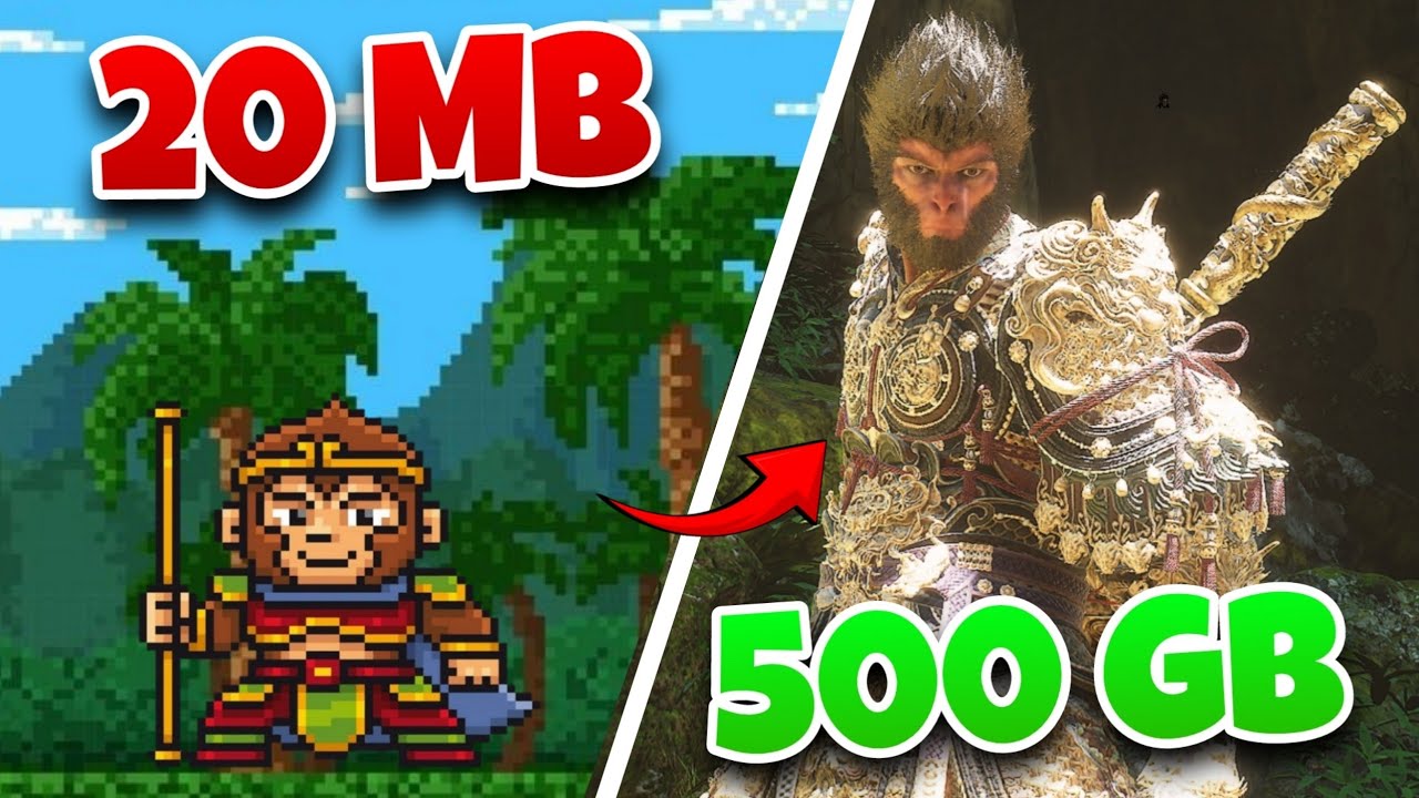 I Played Wukong Games From Low Graphics to High Graphics - YouTube