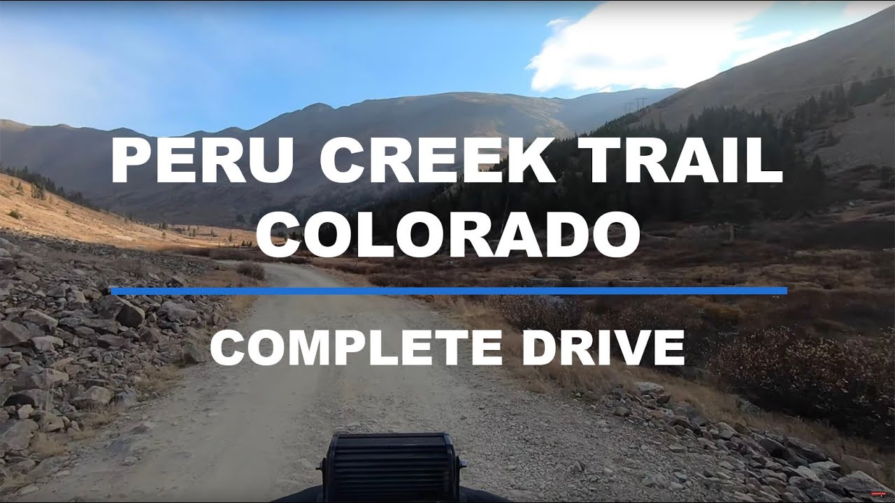 Peru Creek Road Colorado - YouTube