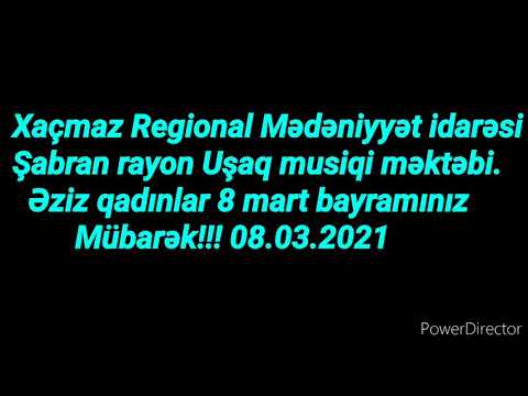 Şabran şəhər Uşaq Musiqi məktəbi 8 MART bayramı ilə  əlaqədar  hazırladığı video  çarx.