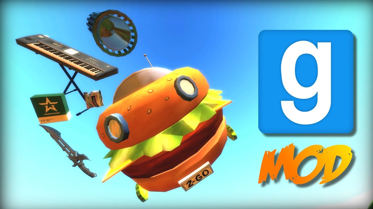Garry's Mod: Patty Wagon, MREs, And More! | Mod Mashup - YouTube