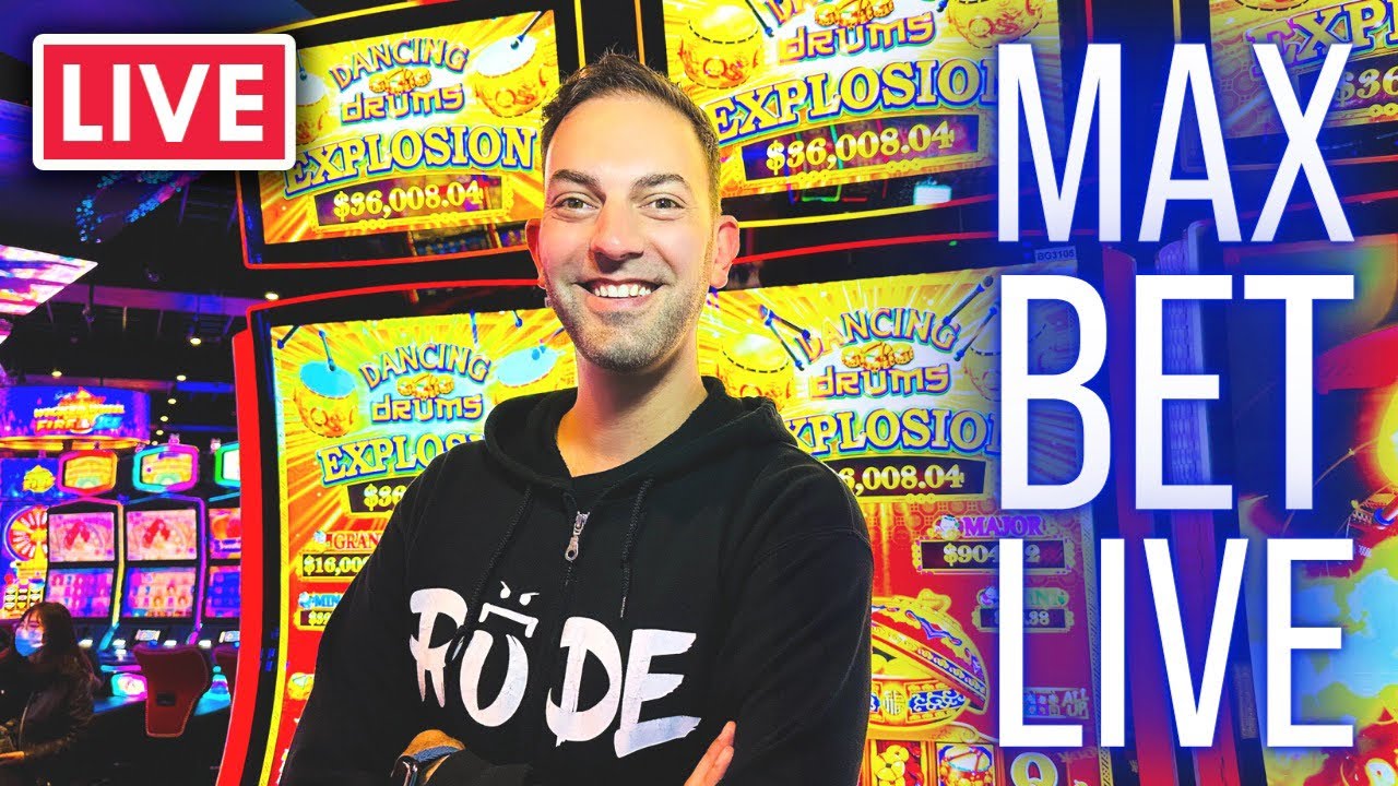 🔴 LIVE MAX BET NIGHT at the Casino 🎰 Jackpot Party - YouTube