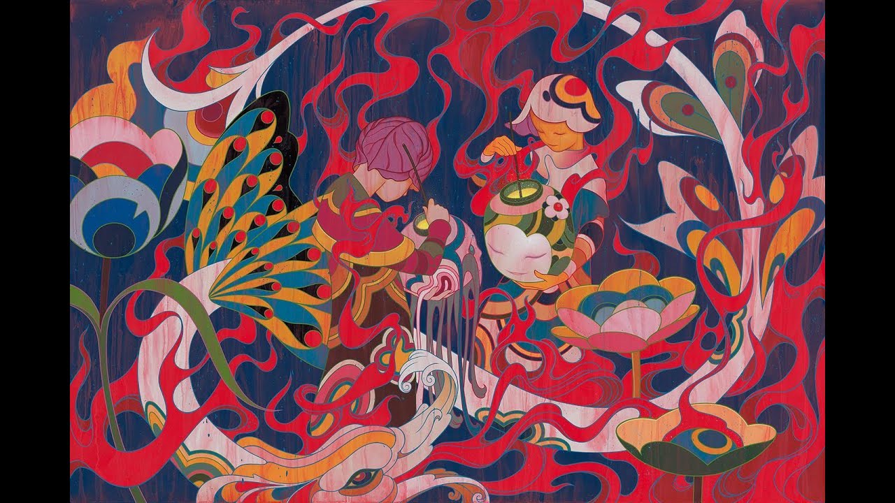 简明James Jean美籍华人艺术家 - YouTube
