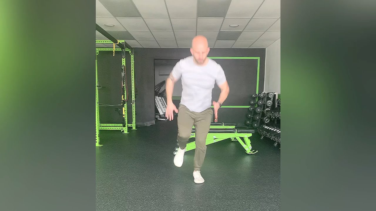 Single Leg Drop Squat - YouTube