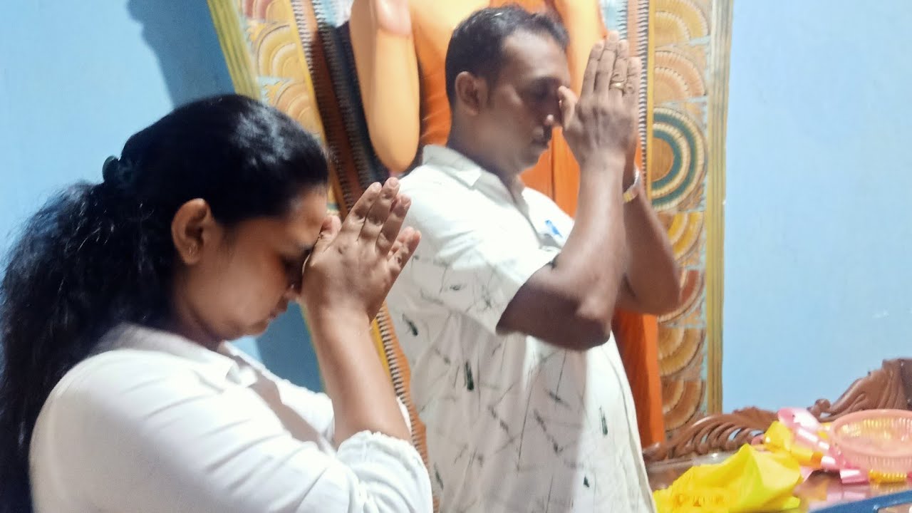 poson poya dawase hawasa gilanpasa buddha pujawa/at meegama temple ...