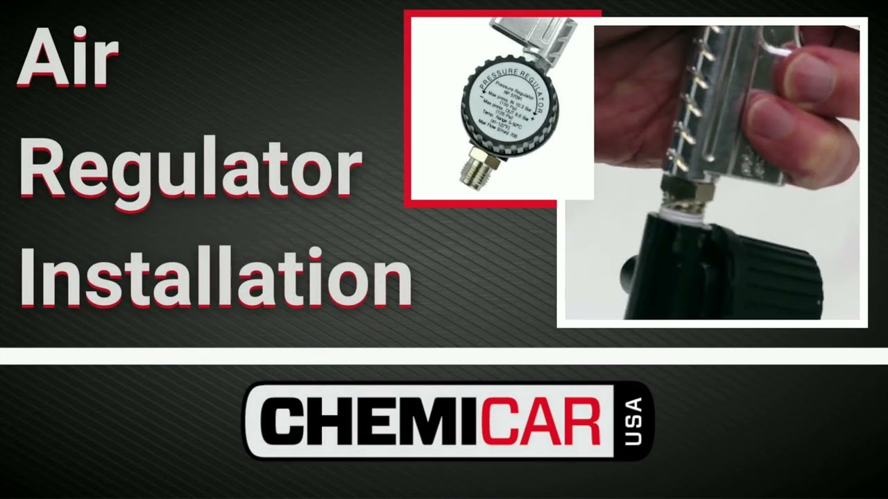 Air Regulator Installation - YouTube