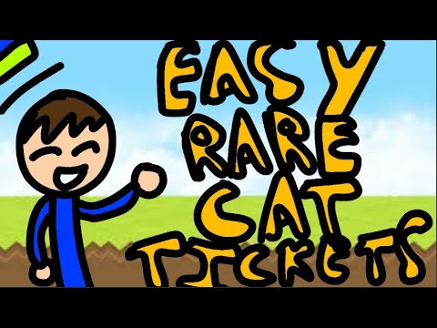 How to get rare cat tickets easily in battle cats! (guide) - YouTube