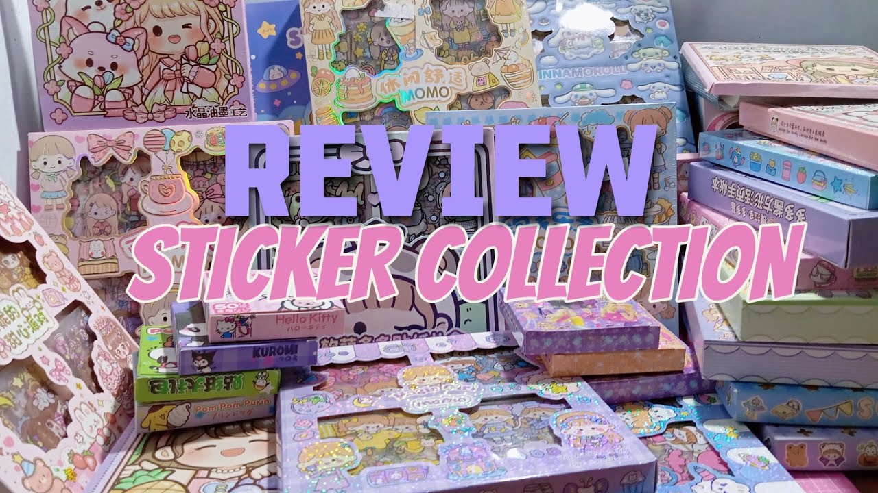 REVIEW STIKER KOLEKSI @khanz_craft - YouTube