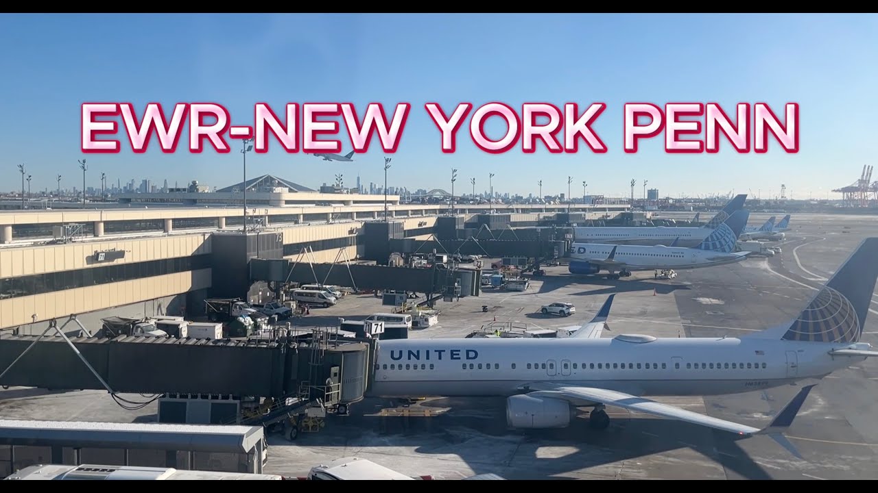 How to Take the Train from Newark Airport (EWR) to New York Penn ...