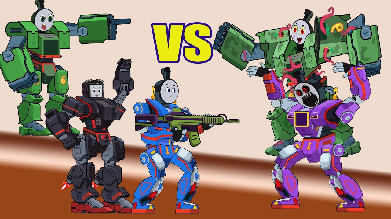 Mega Thomas VS Thomas EXE | Tiles Hop EDM Rush #solomixgame - YouTube