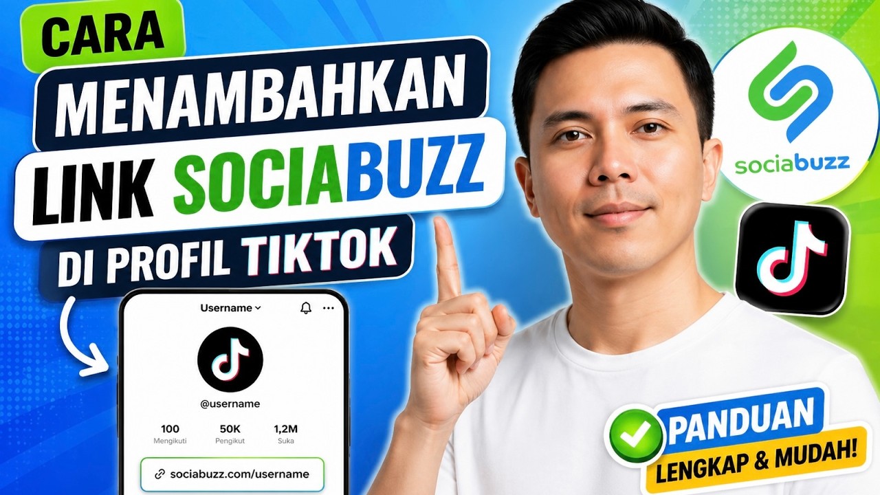 Cara Menambahkan Link Sociabuzz di Profil TikTok (Panduan Lengkap ...