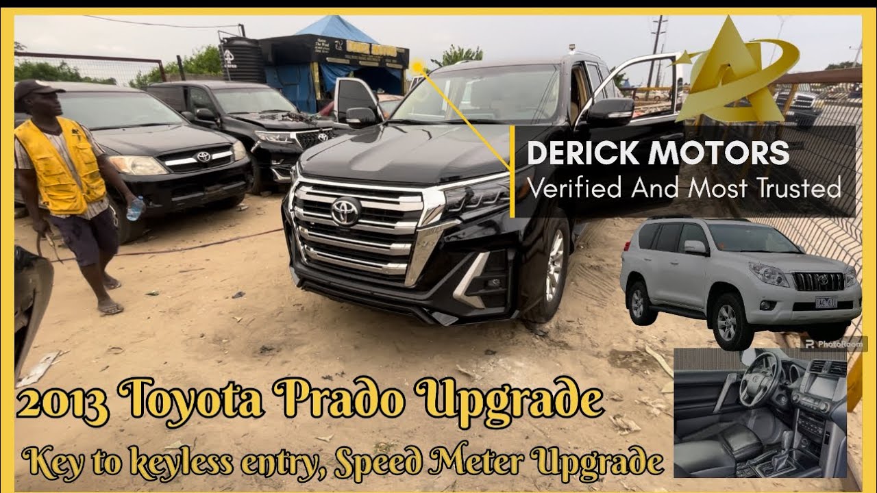 2013 Toyota Prado Upgrade Key to keyless entry, Speed Meter Upgrade ...
