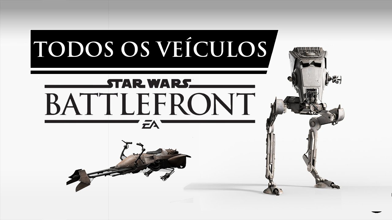 STAR WARS BATTLEFRONT # 3 - TODOS OS VEÍCULOS - GAMEPLAY PC COMENTÁRIOS ...