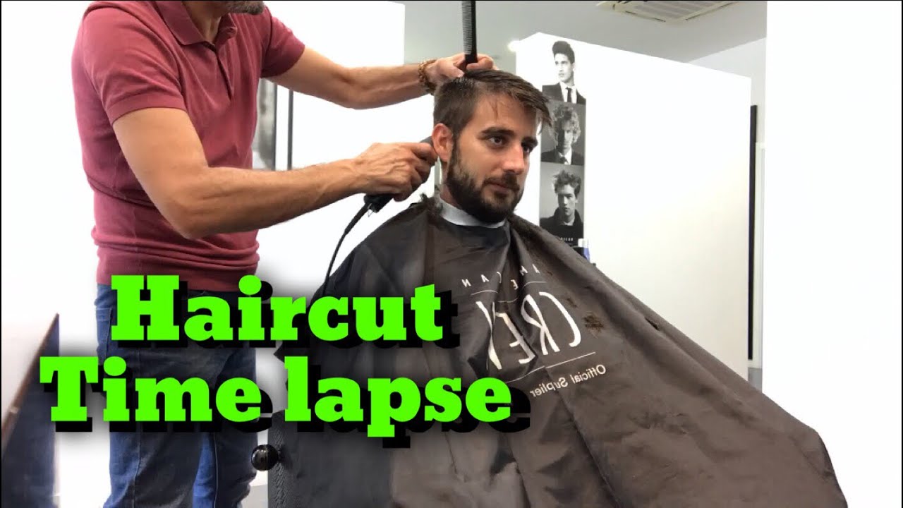 Haircut time lapse - YouTube