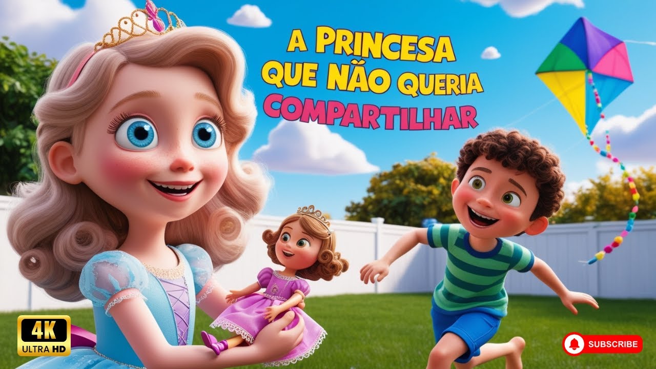 Princess Bedtime Story in Portuguese | A Princesa que Aprendeu a ...