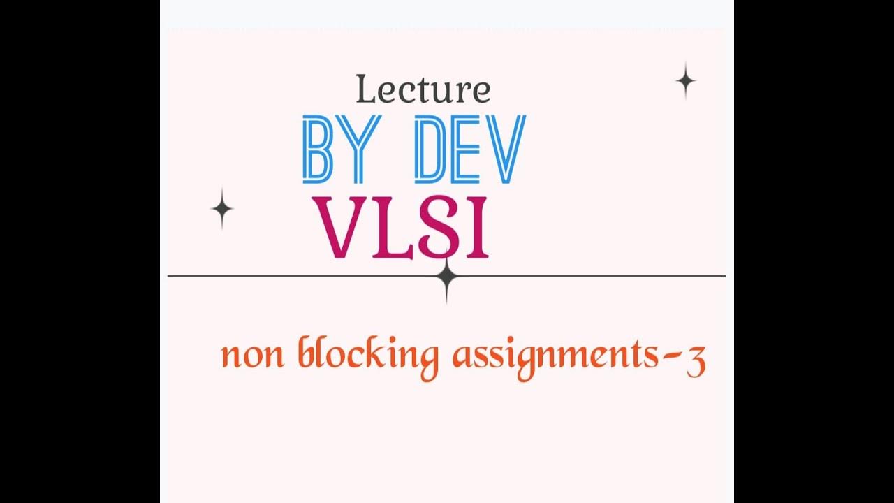 non blocking-3@verilog@VLSI@FPGA@design verification@RTL design - YouTube