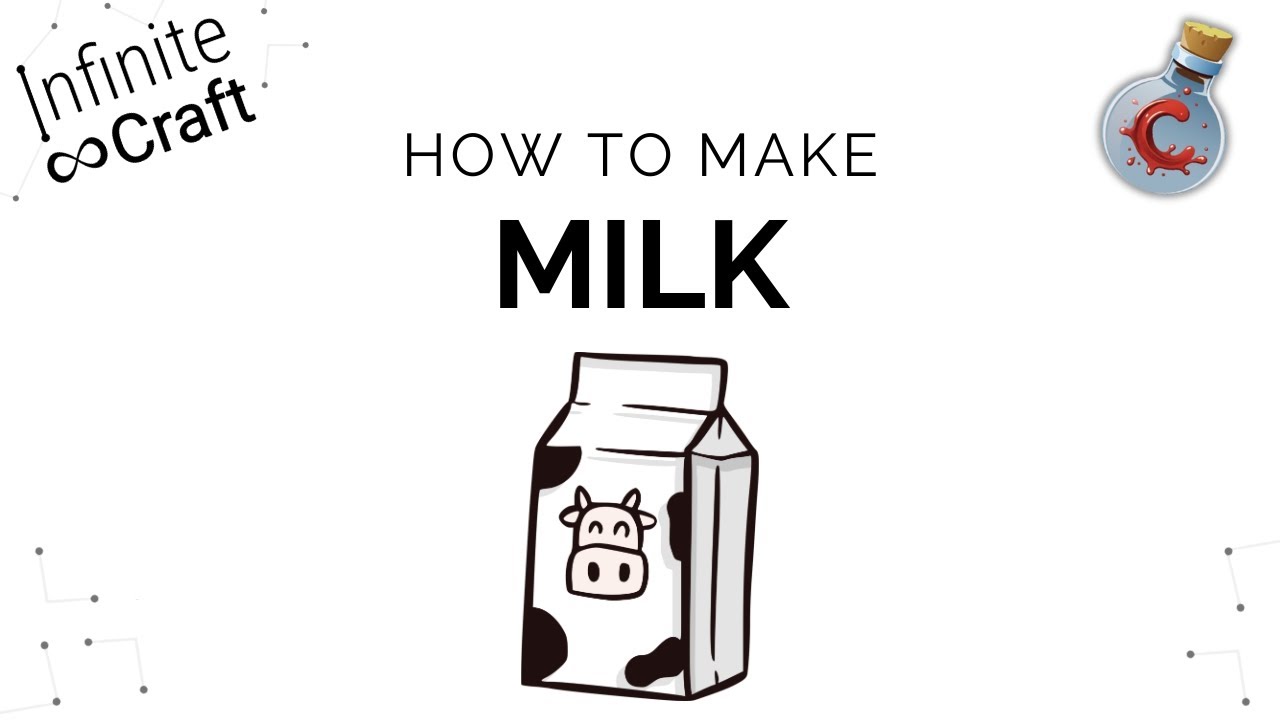 How to make Milk in Infinite Craft? - YouTube