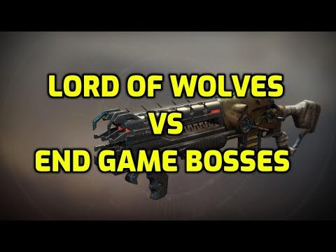 Destiny 2 - Lord Of Wolves vs End Game Bosses (Shattered Throne, Last ...