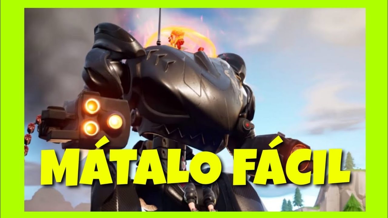 Cómo matar al Robot de Fortnite - YouTube