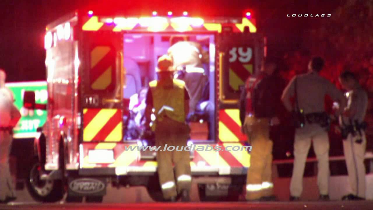 Freeway Crash / North Hollywood RAW FOOTAGE - YouTube