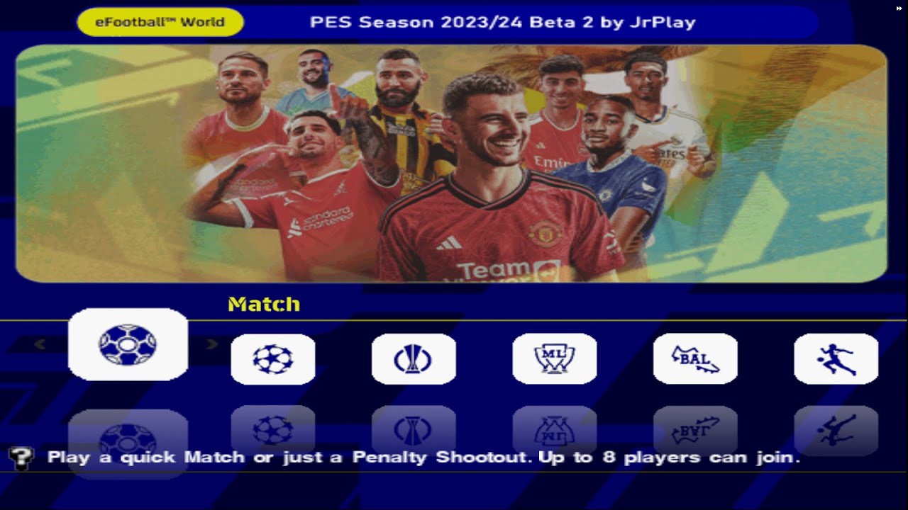 PES 2024 PS2 - JrPlay BETA 2 version season 2023-24 (based on PES2014 ...