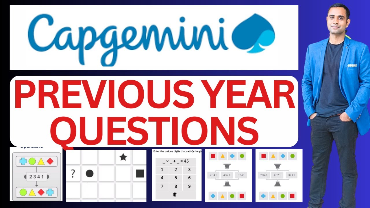 🔥CAPGEMINI 2025 Previous Year Questions Solution🔥 - YouTube