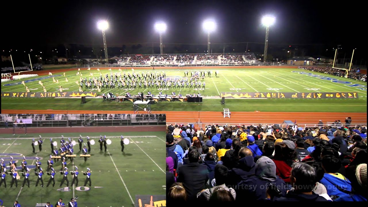 2014 Rowland High School Raider Regiment at SCSBOA championship on Nov ...