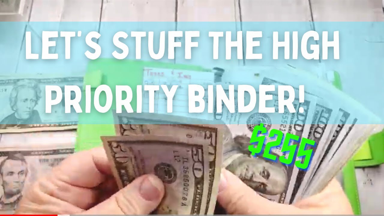 Let’s Stuff The High Priority Binder! | The Low Priority Binder Has To ...