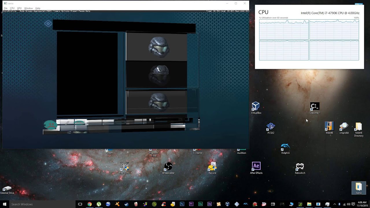 More of Halo Reach Menu - Xenia Xbox 360 Emulator - YouTube