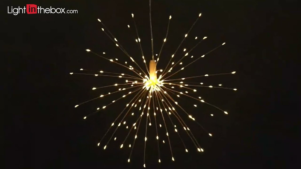 LED Starburst Twinkle Lights-7264109 - YouTube