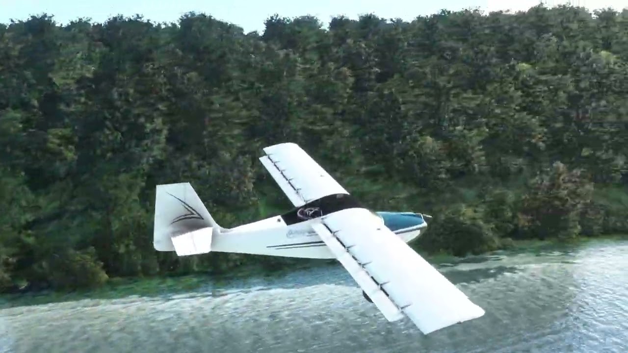 Microsoft Flight Simulator - Kitfox Speedster Series 7 - Flying low ...