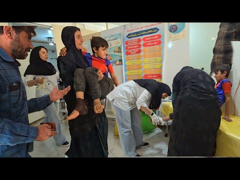 A very busy day for Muhammad's family! Hamidreza treatment, cattle farming and coaching